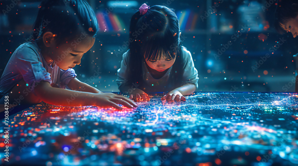Foto de A child engaging in creative arts, illustrating the importance ...