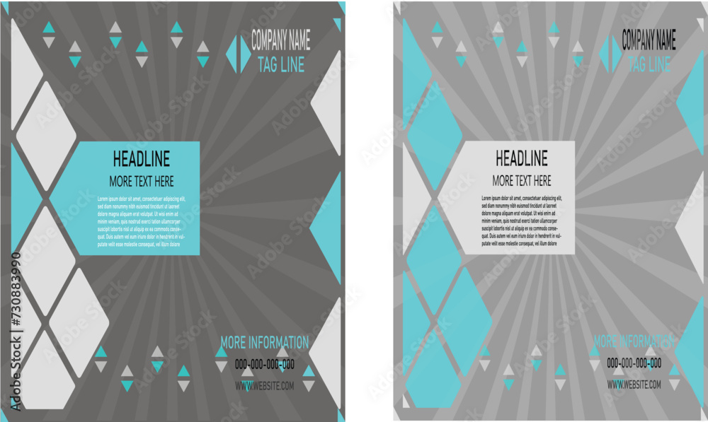 Adobe Illustrator Flyer design tutorial Poster Design Stock Vector ...