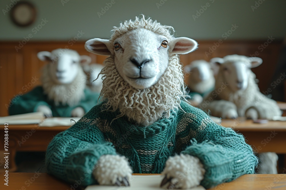 Sheep-tastic: A Flock of Sheep in a Modern Classroom Generative AI ...