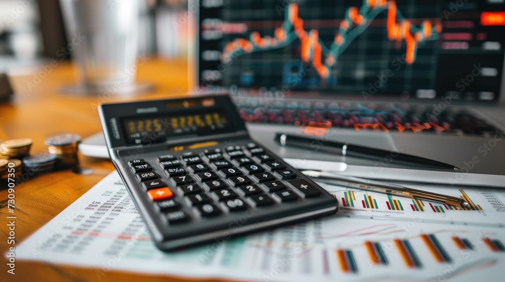 financial, finance, investment, chart, graph, invest, interface ...