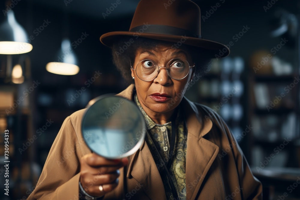 An elderly senior old people, boasting extensive experience in ...