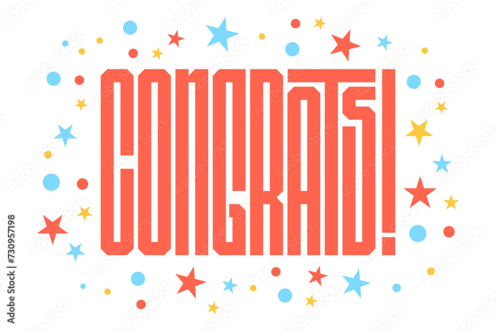 Congratulations card printable, poster, banner, congratulations text ...