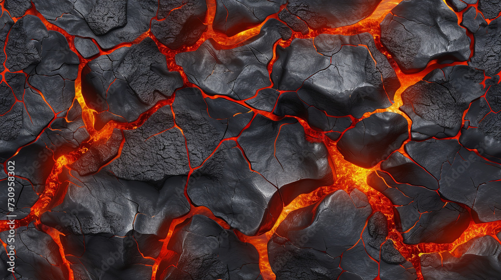 Lava texture fire background rock volcano magma molten hell hot flow ...