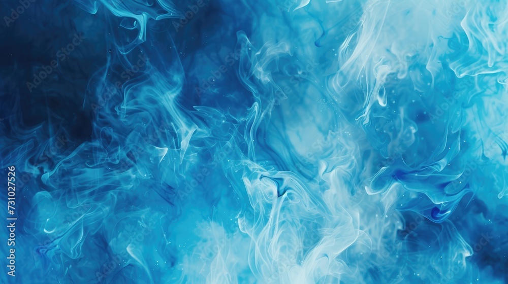 Blue fire painted texture, abstract blue fire and smoke background ...