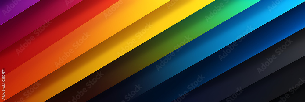 abstract design background colors of pride flag - rainbow banner style ...