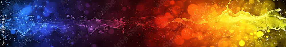 abstract design background colors of pride flag - rainbow banner style ...