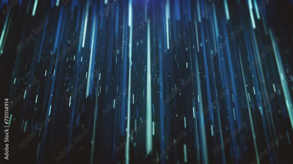 Data Streaming Background/ 4k animation of an abstract technology ...