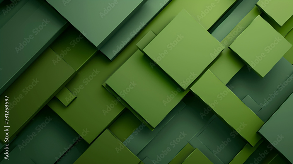 Android green color box rectangle background presentation design ...