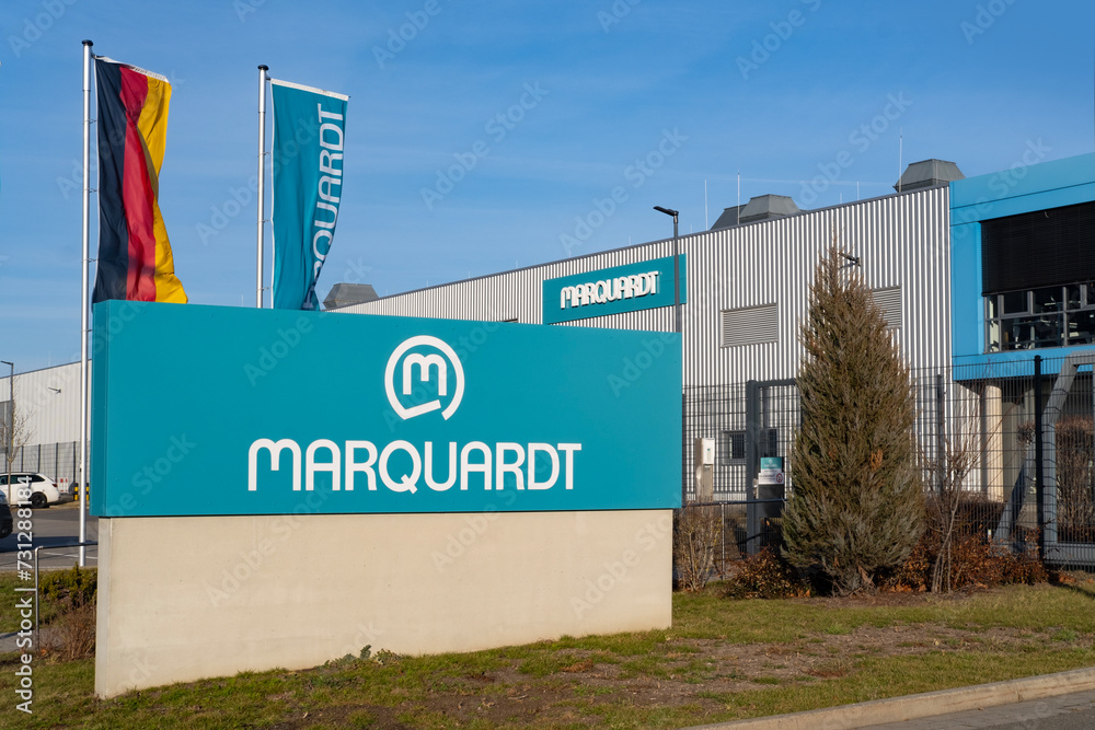 Advertising banner Marquardt manufacturer electromechanical and ...