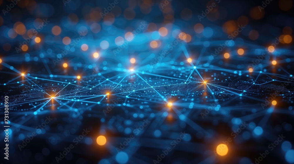 Communication technology , smart connection IOT and people network ...