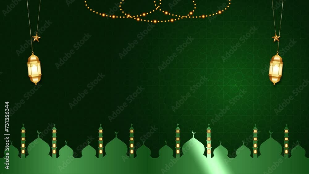 animated luxury ramadan background , islamic quran design video ...