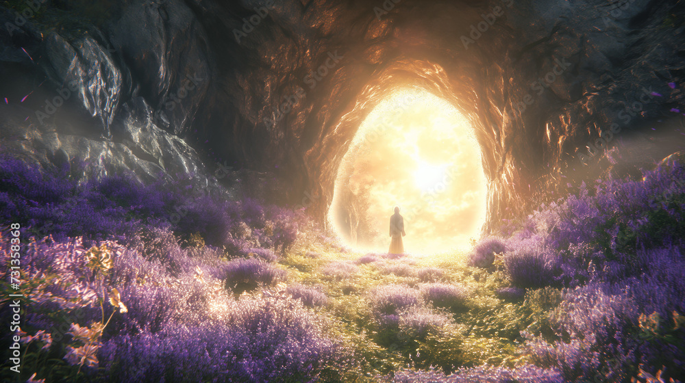 Am day of his resurrection, the tomb of Jesus Christ stands empty ...