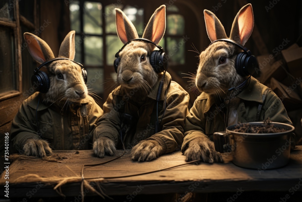 Whimsical world imagining animals in human roles playful ...