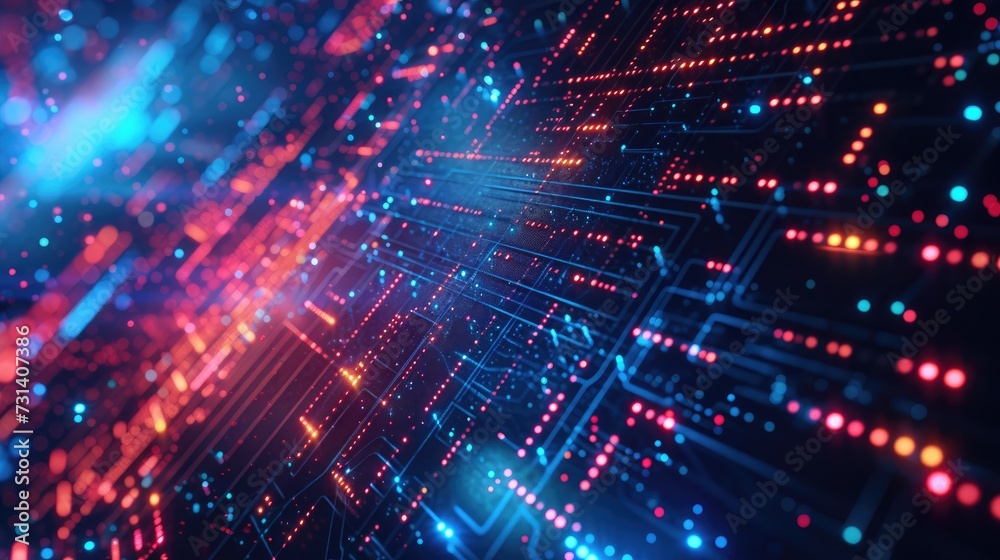 Quantum processors converge in an abstract tech background, unlocking ... Quantum processors converge in an abstract tech background, unlocking ...