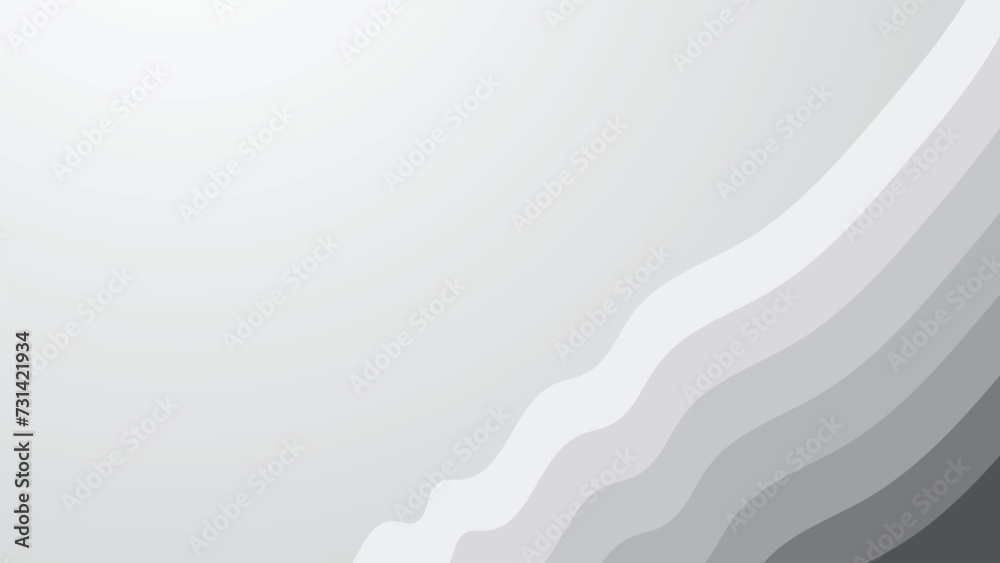Gray gradient background wallpaper vector image for backdrop or ...