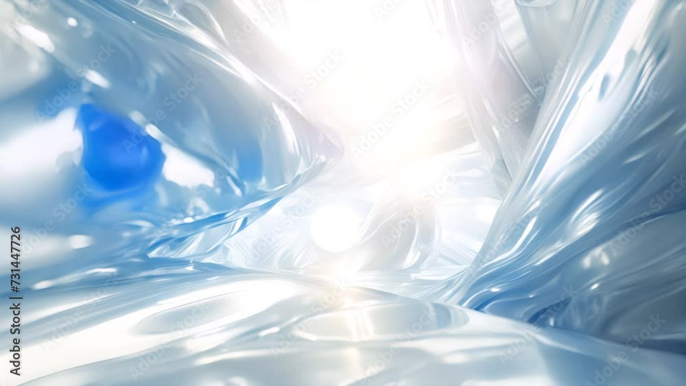 silver background with some light and rays light shining Stock Video ...