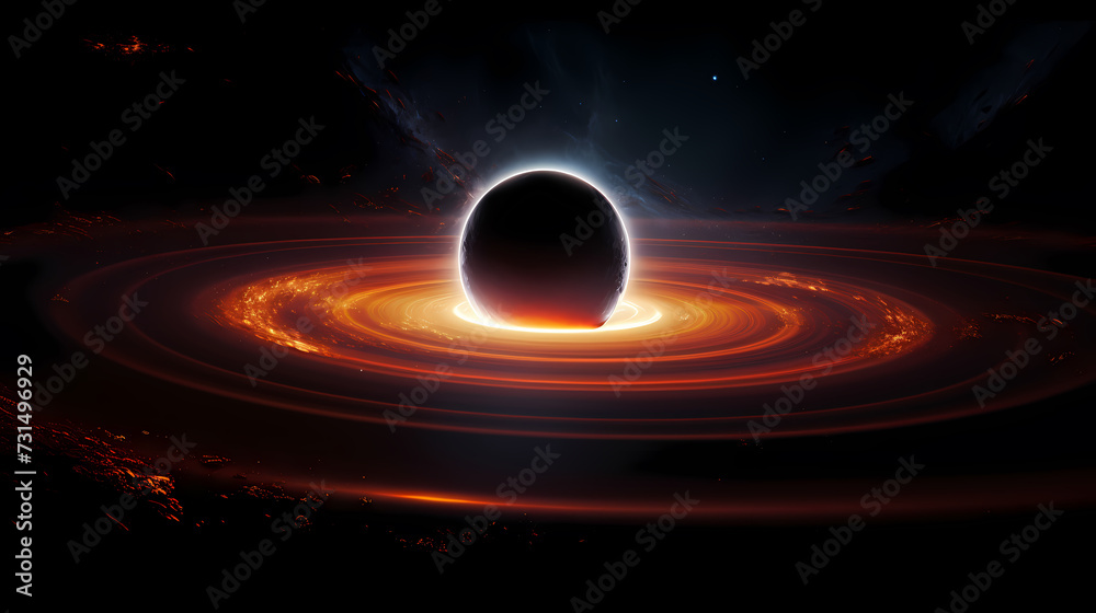Star system background in the sky, 3D collection of stars in the ...