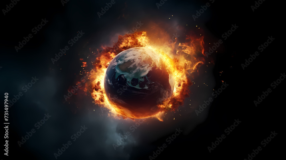 Star system background in the sky, 3D collection of stars in the ...