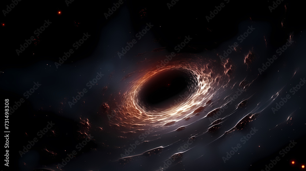 Star system background in the sky, 3D collection of stars in the ...