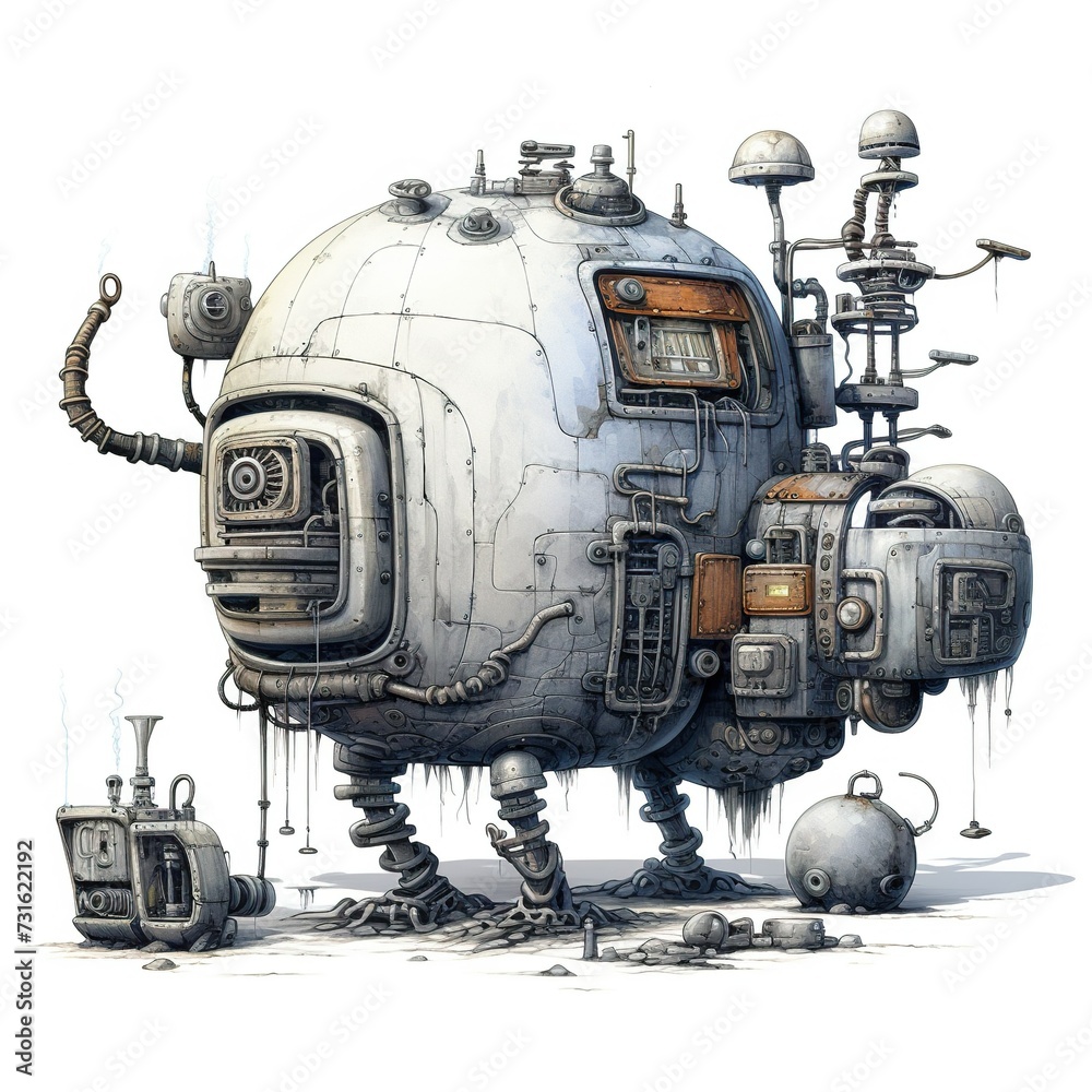 Machinarium machinery, a whimsical fusion of cartoon fantasy and ...