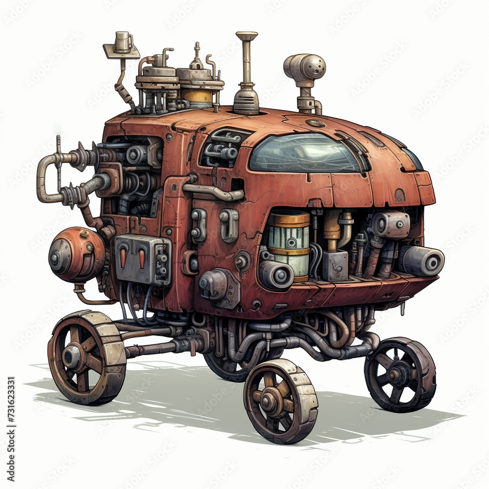Machinarium machinery, a whimsical fusion of cartoon fantasy and ...