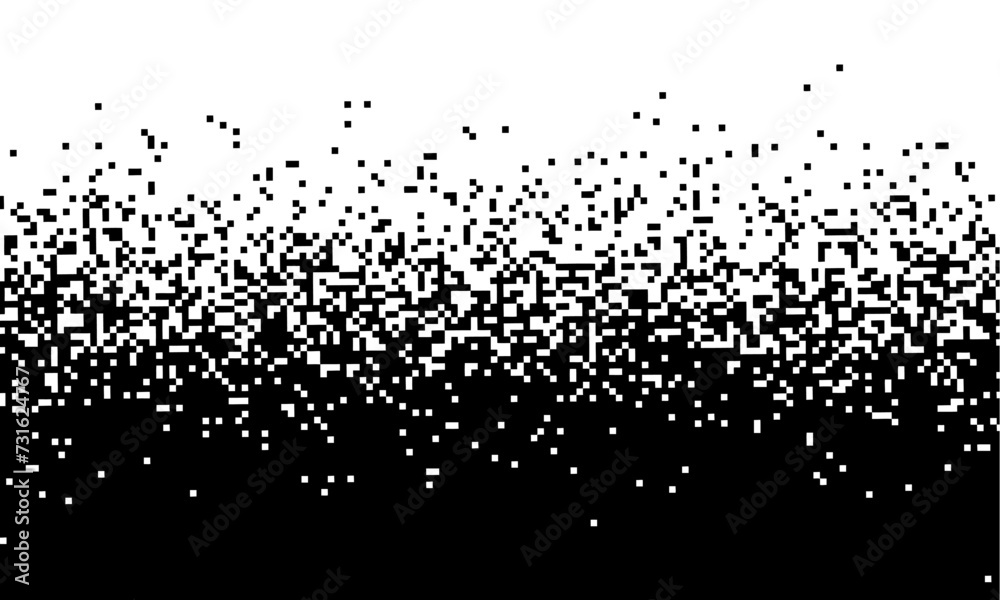 Black on white background. Black and white dissolve halftone grunge ...