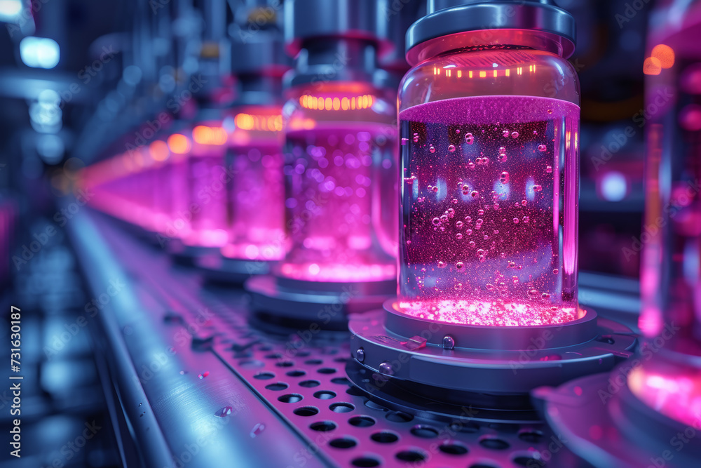 Bioreactor vessels cultivating genetically modified microorganisms for ...