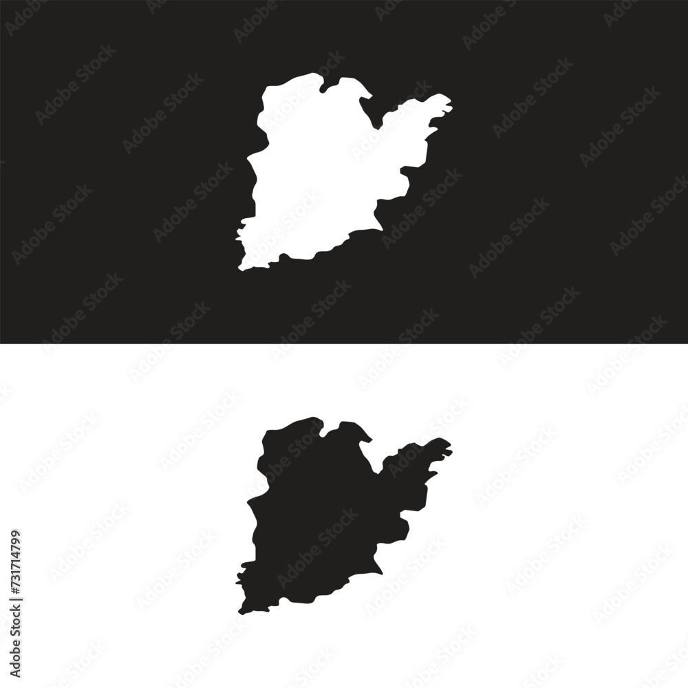 Fully editable, detailed vector map of Bács-Kiskun,Bacs-Kiskun megye ...