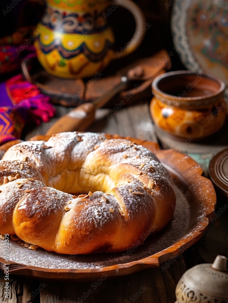 Three Kings Bread also called Rosca de Reyes, Roscon, Epiphany Cake ...