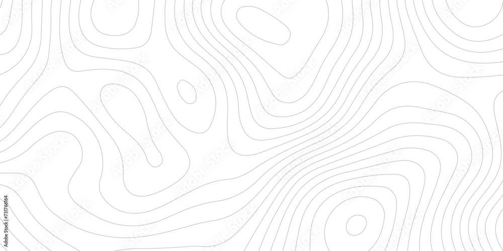 Abstract background of the topographic contours map with geographic ...