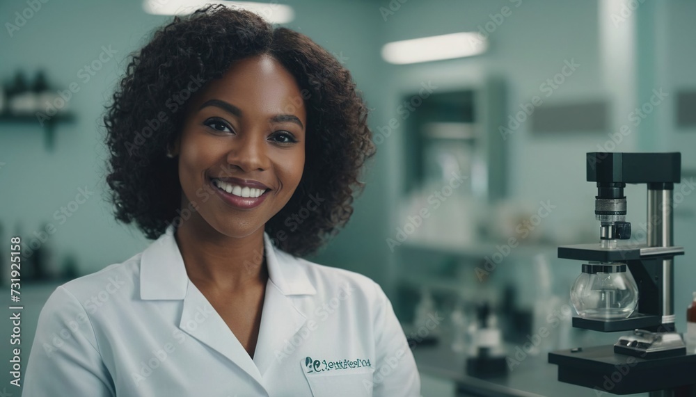 black female lab assistant, black girl in the lab, black female health ...