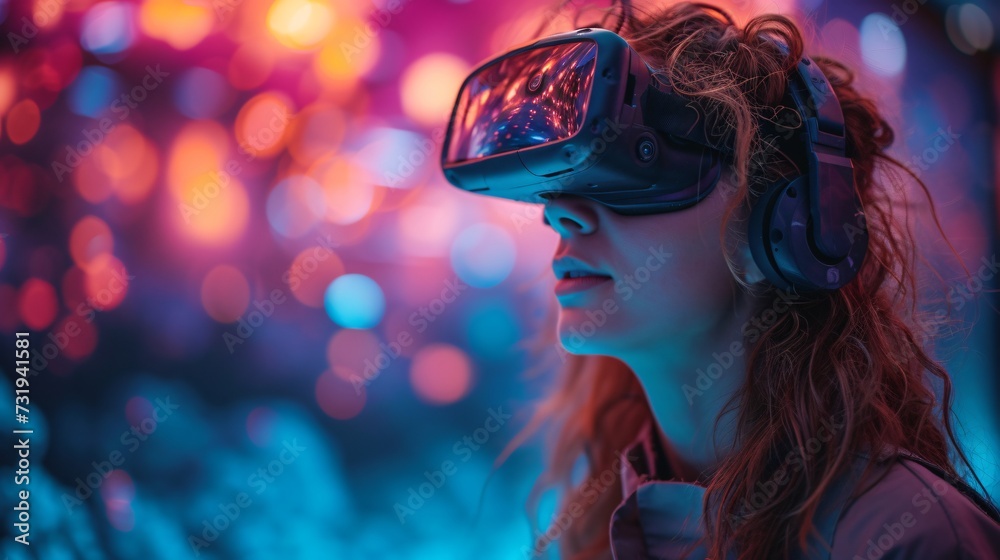 Through the lens of virtual reality, users are transported to a ...