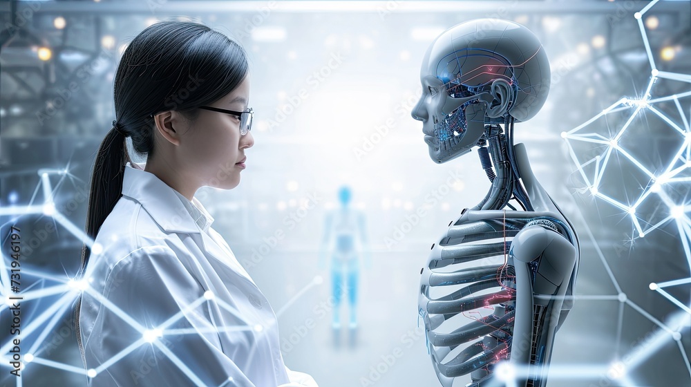 Witness the marriage of human creativity and AI technology as a makeup ...