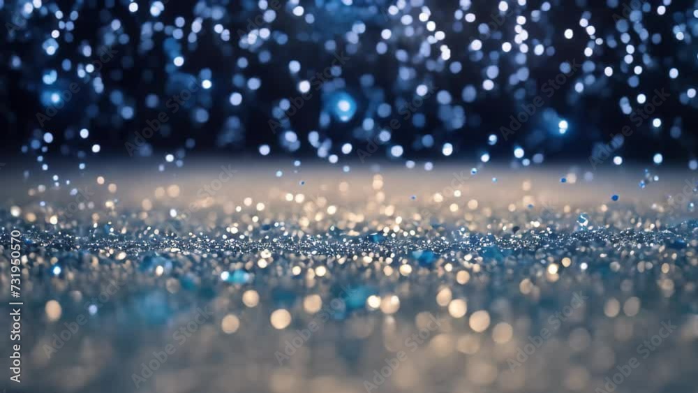 a blurred image of rain falling on the ground, showcasing the movement ...