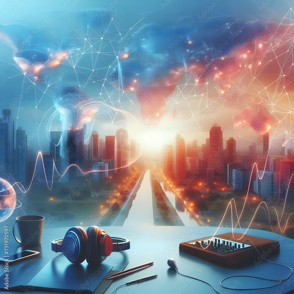 An intricate dance of connectivity that binds humanity together. Show a ...