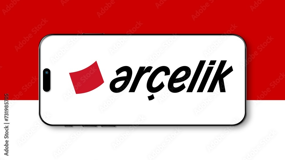 Istanbul, Turkey - 7 February 2024: Arcelik brand logo on smartphone ...