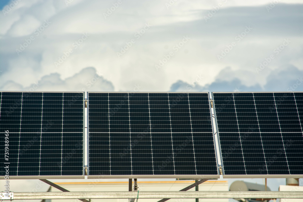 Solar Power Overhead: Capturing the Eco-Friendly Transformation of ...