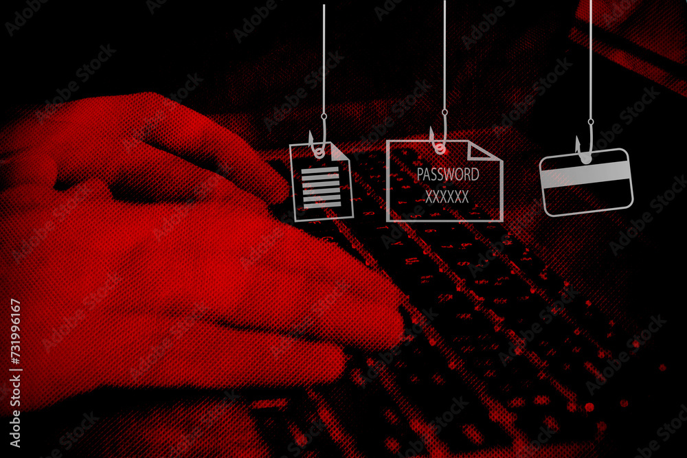 cyber crime phishing mail , security awareness to protect important ...