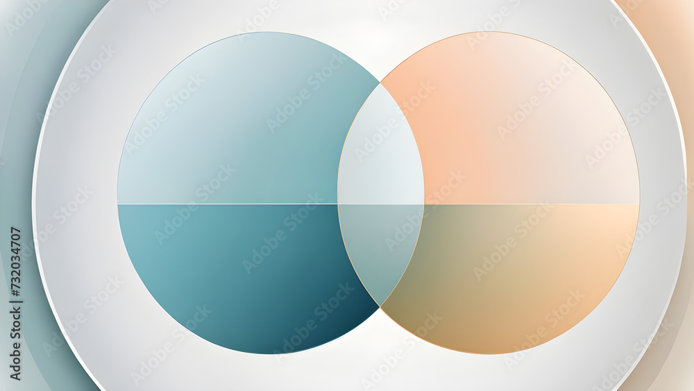 This is a circular Venn diagram graphic image that can be used as a ...