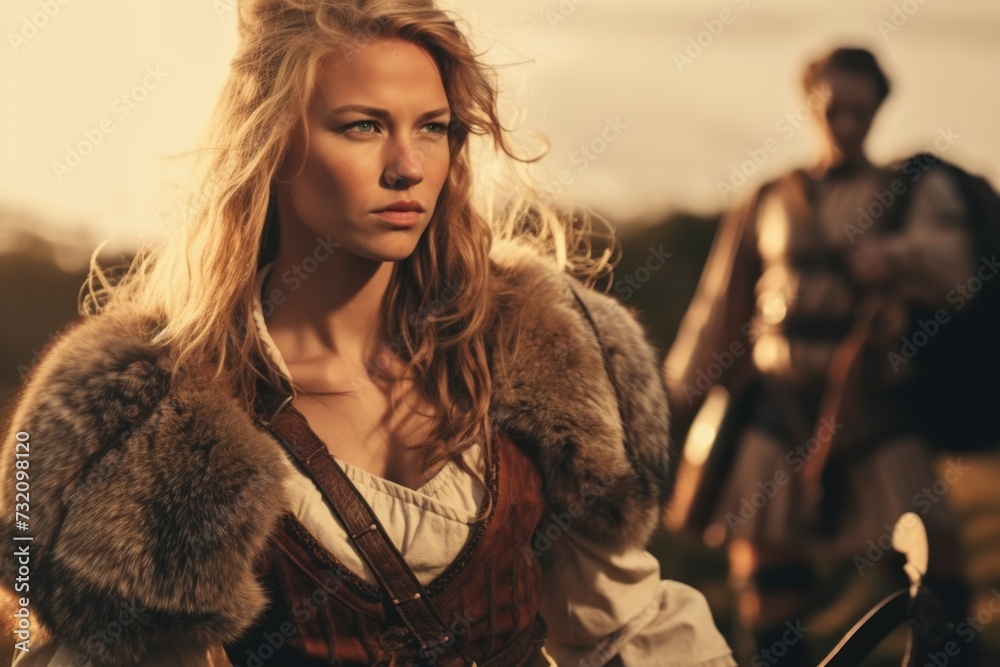 Bold female viking: a glimpse into the fierce world of Nordic ...
