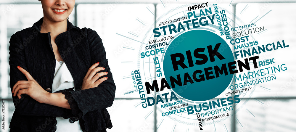 Risk Management and Assessment for Business Investment Concept. Modern ...