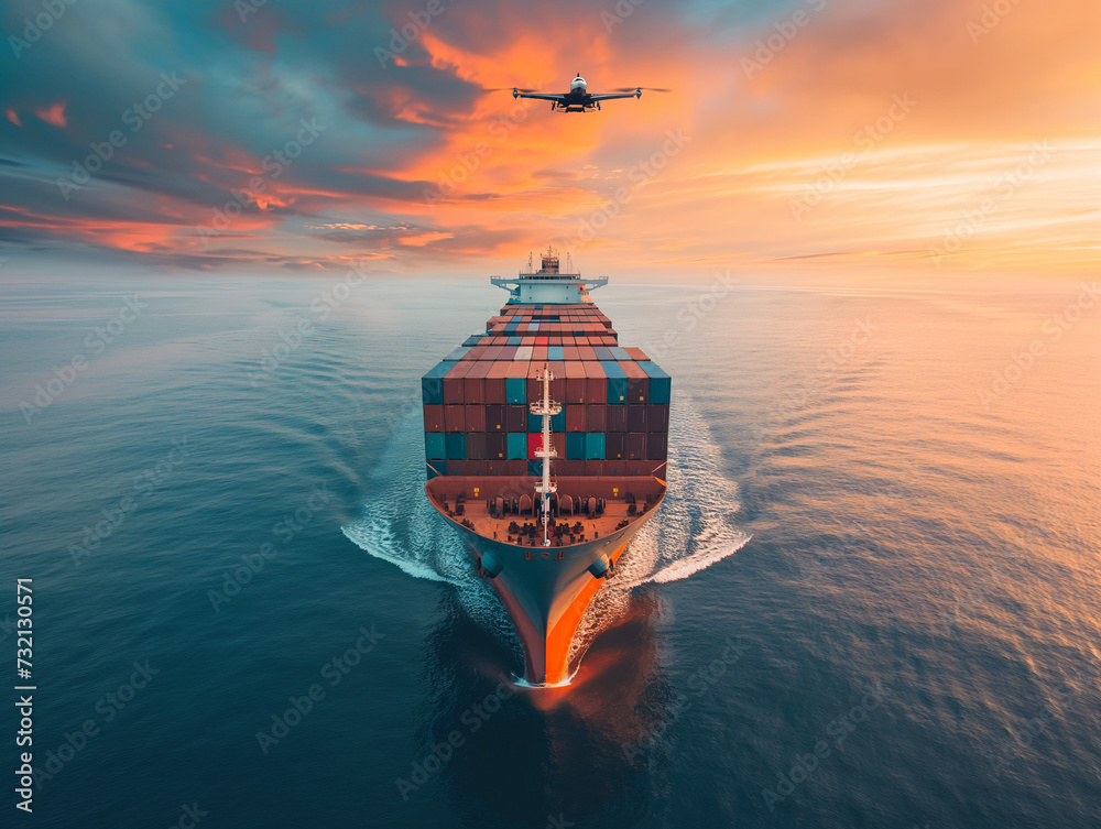 The atmosphere is characterized by the imposing size of the ship and ...