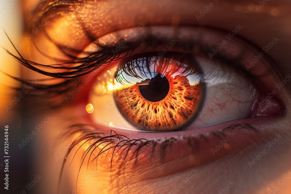 Human Eye congenital color vision defects. Eye optic neuritis optic ...