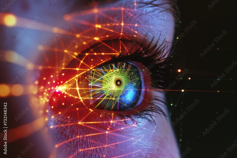 Human Cyborg AI Eye ishihara color test. Eye visual cortex optic nerve ... Human Cyborg AI Eye ishihara color test. Eye visual cortex optic nerve ...