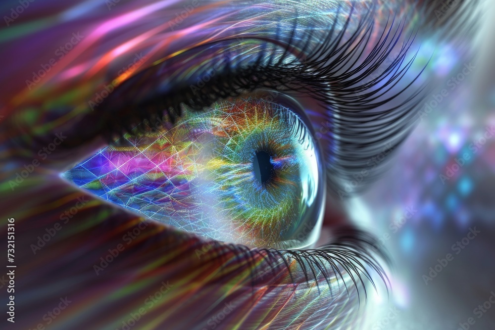 Human Cyborg AI Eye primary visual cortex. Eye lashes optic nerve lens ... Human Cyborg AI Eye primary visual cortex. Eye lashes optic nerve lens ...
