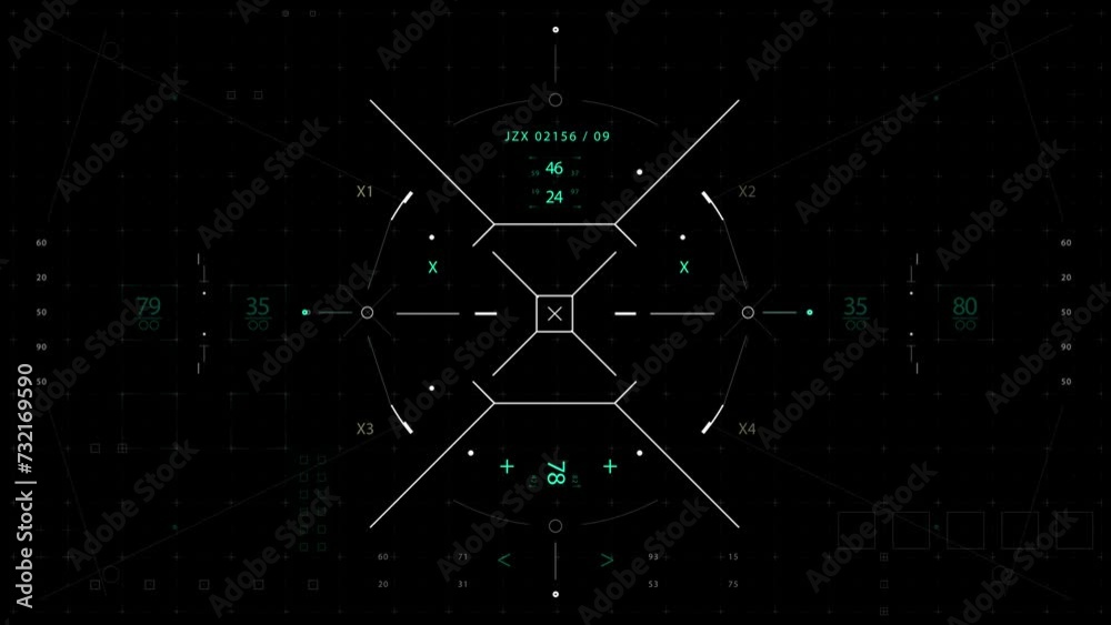 Augmented Reality Advance Hud Control Center Graphic Dashboard Head Up Display And Futuristic
