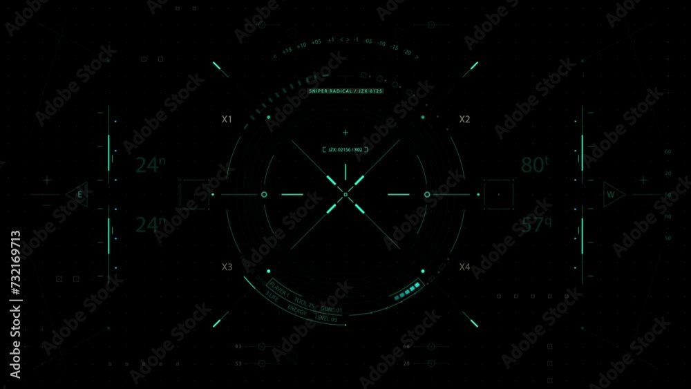 augmented reality Advance HUD control center. Graphic Dashboard Head-up ...
