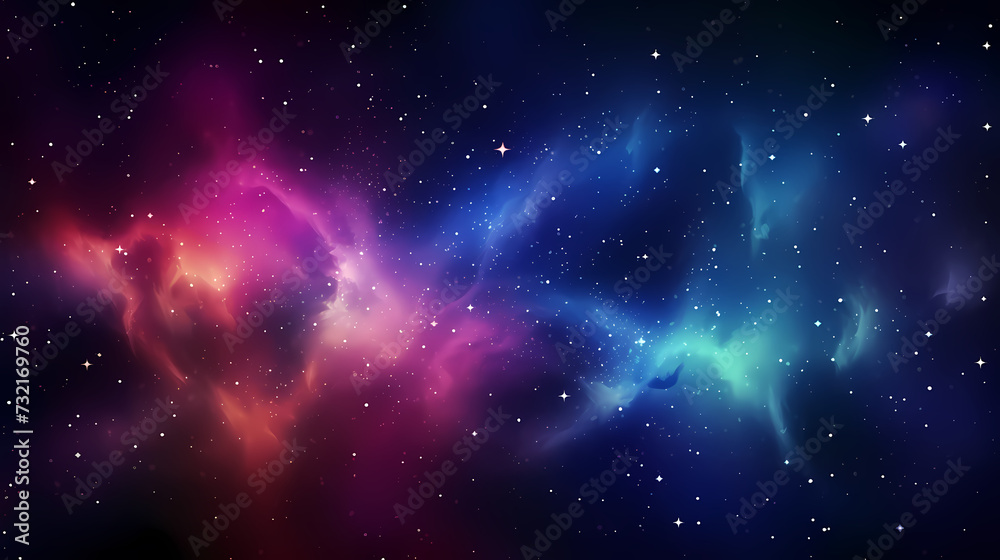 Mysterious star themed gradient background with countless twinkling ...