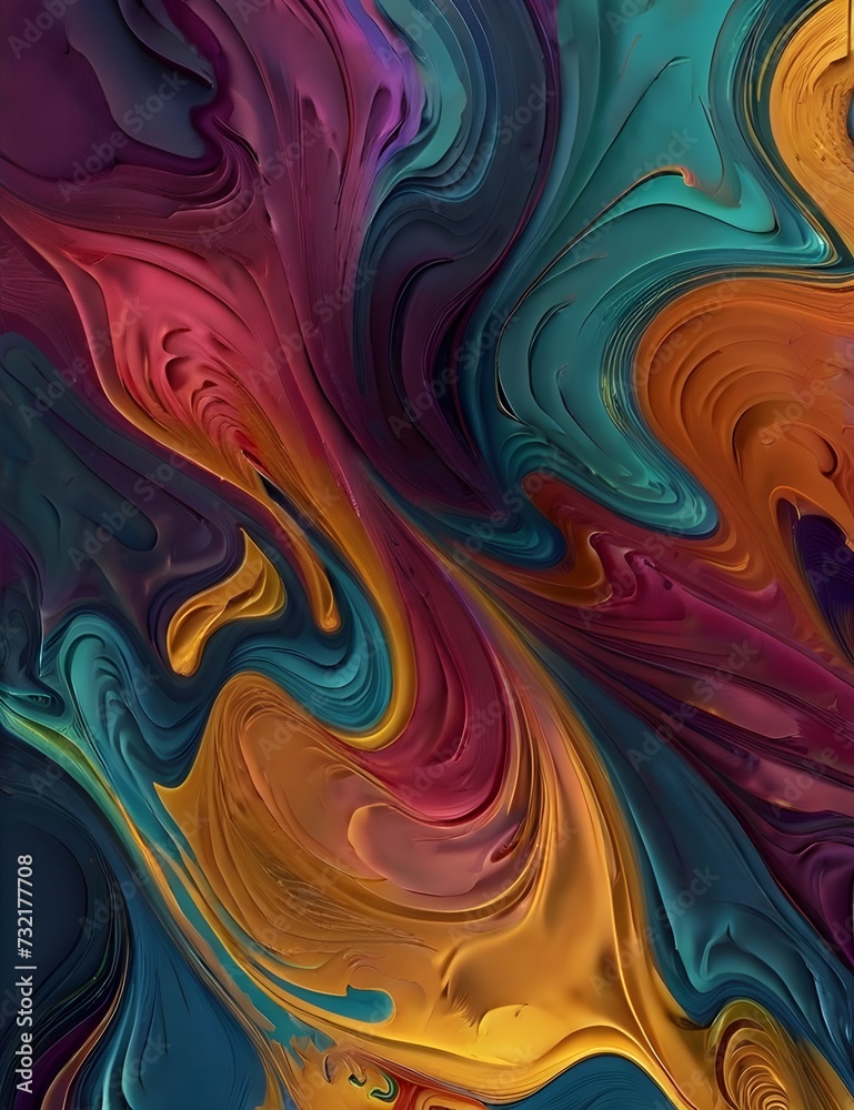 Abstract color design suitable for desktop screensavers and backgrounds ...