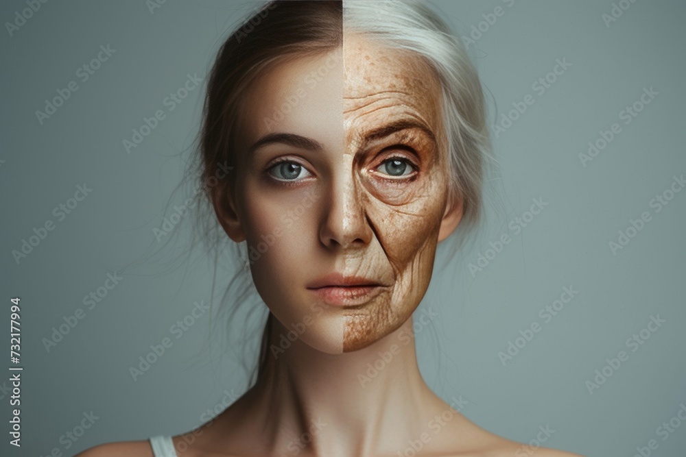 Aging topical treatments. Young to old periorbital dermatitis. Less ...